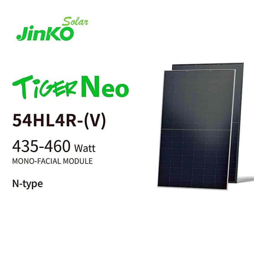 Jinko Tiger Neo Monofacial 435~460W Solar Panel - LIPEP